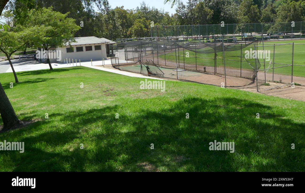 Los Angeles, California, USA 12th August 2024 Pote Baseball Field where ...