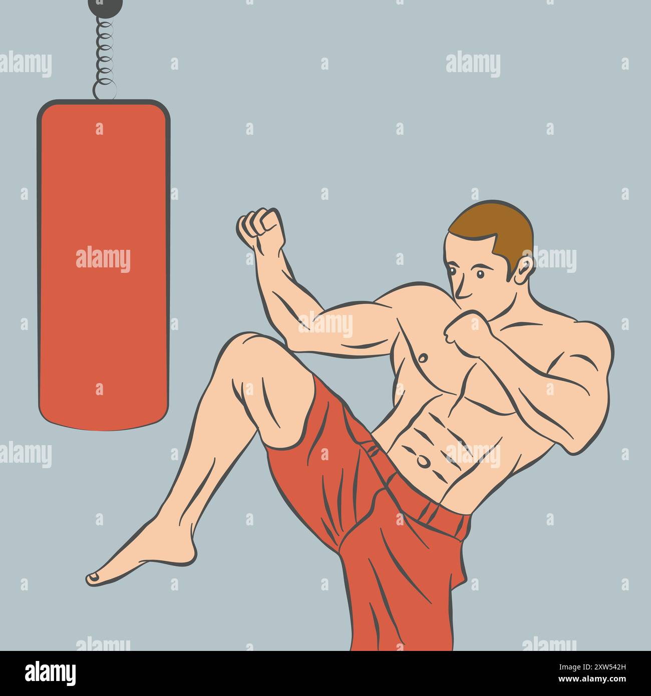 Young intensity Stock Vector Images - Alamy