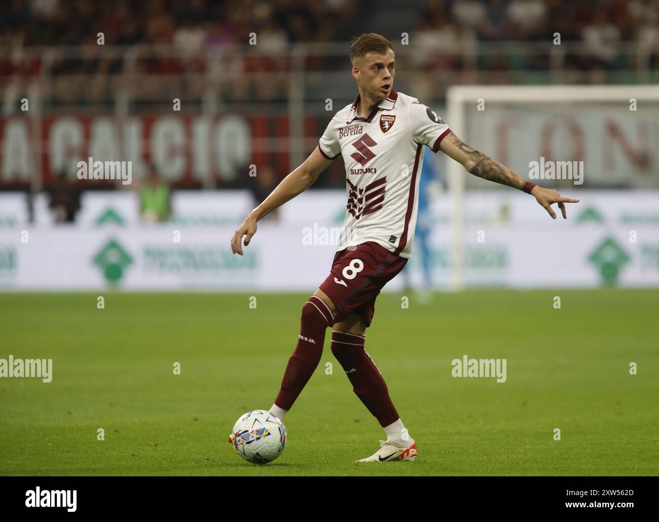 Ivan Ilic of Torino FC during the Italian Serie A, 2024 -2025, football ...