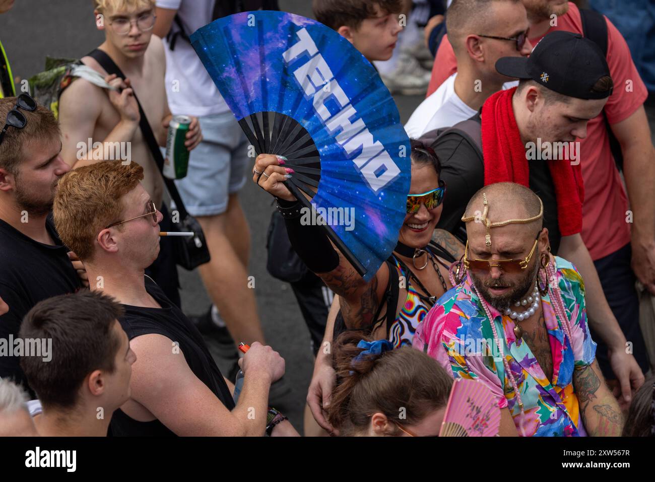 Rave the Planet 2024 in Berlin Berlin, Deutschland - 17. August 2024 ...
