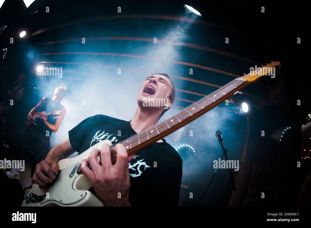 Copenhagen, Denmark. 15th, August 2024. The Danish punk band Syl ...