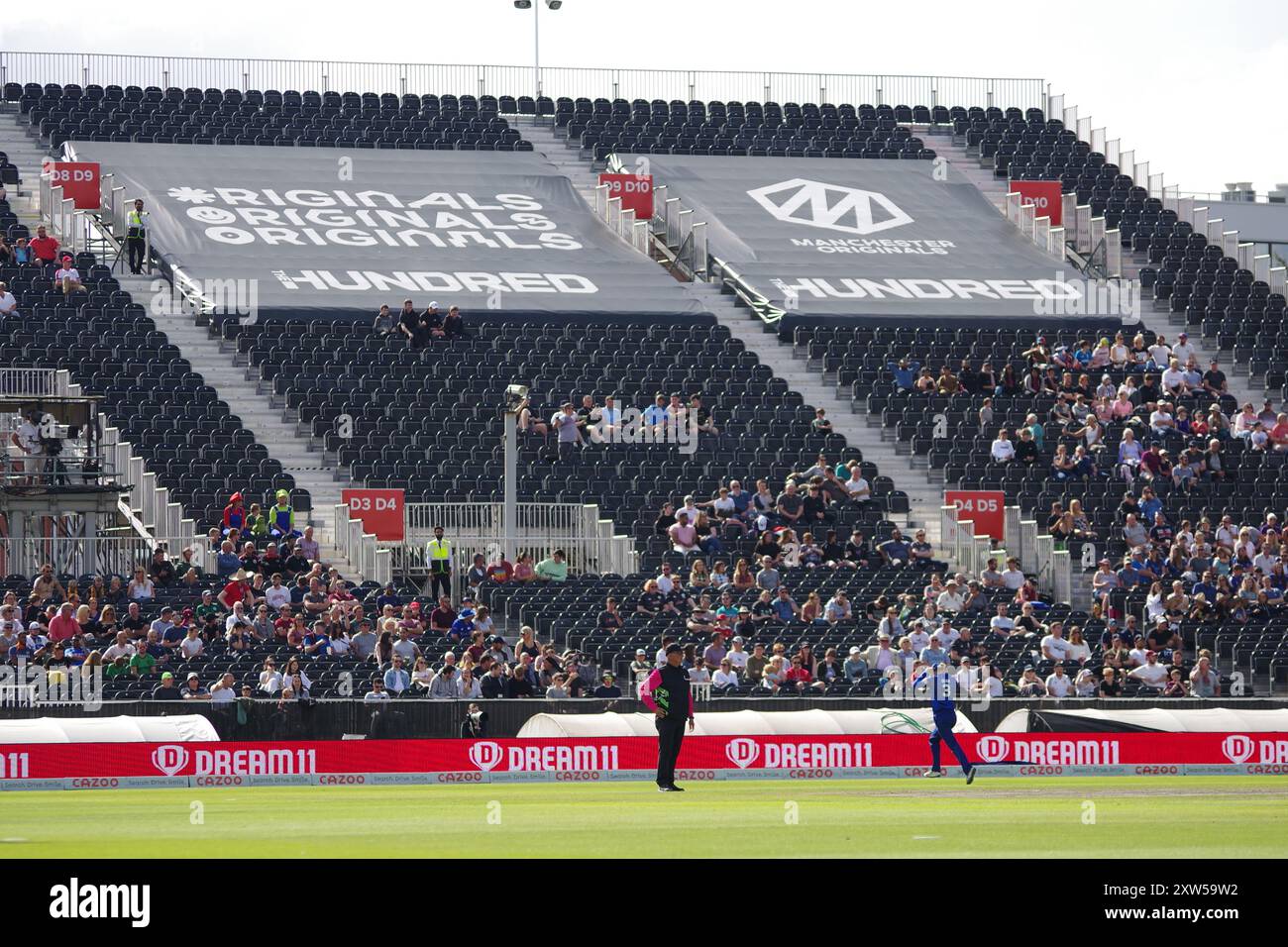 Manchester, England, 10 August 2021. Manchester Originals and The ...