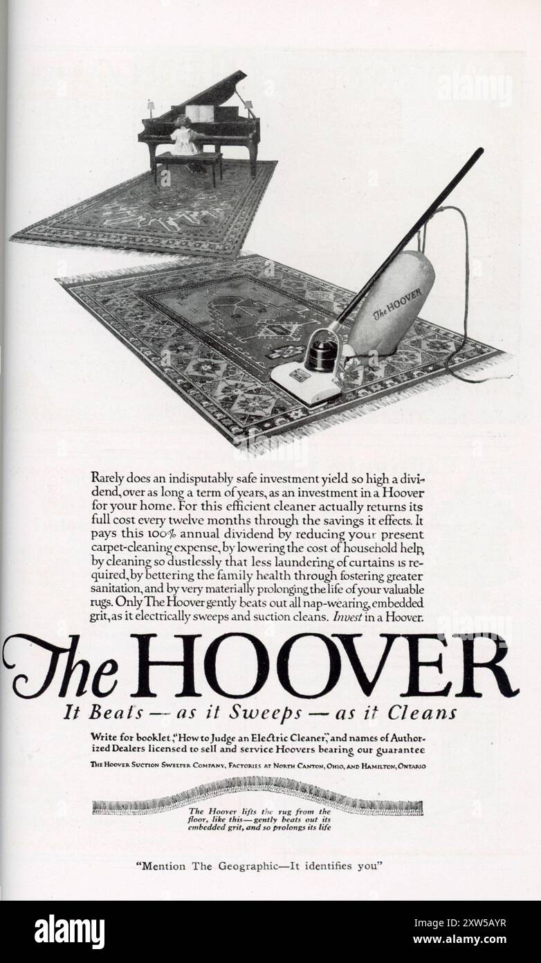 Carpet vintage magazine ad hi-res stock photography and images - Alamy