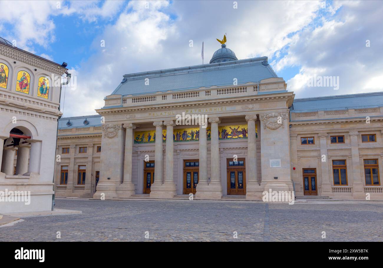 Palace of the Patriarchate, Bucharest, Romania Stock Photo - Alamy