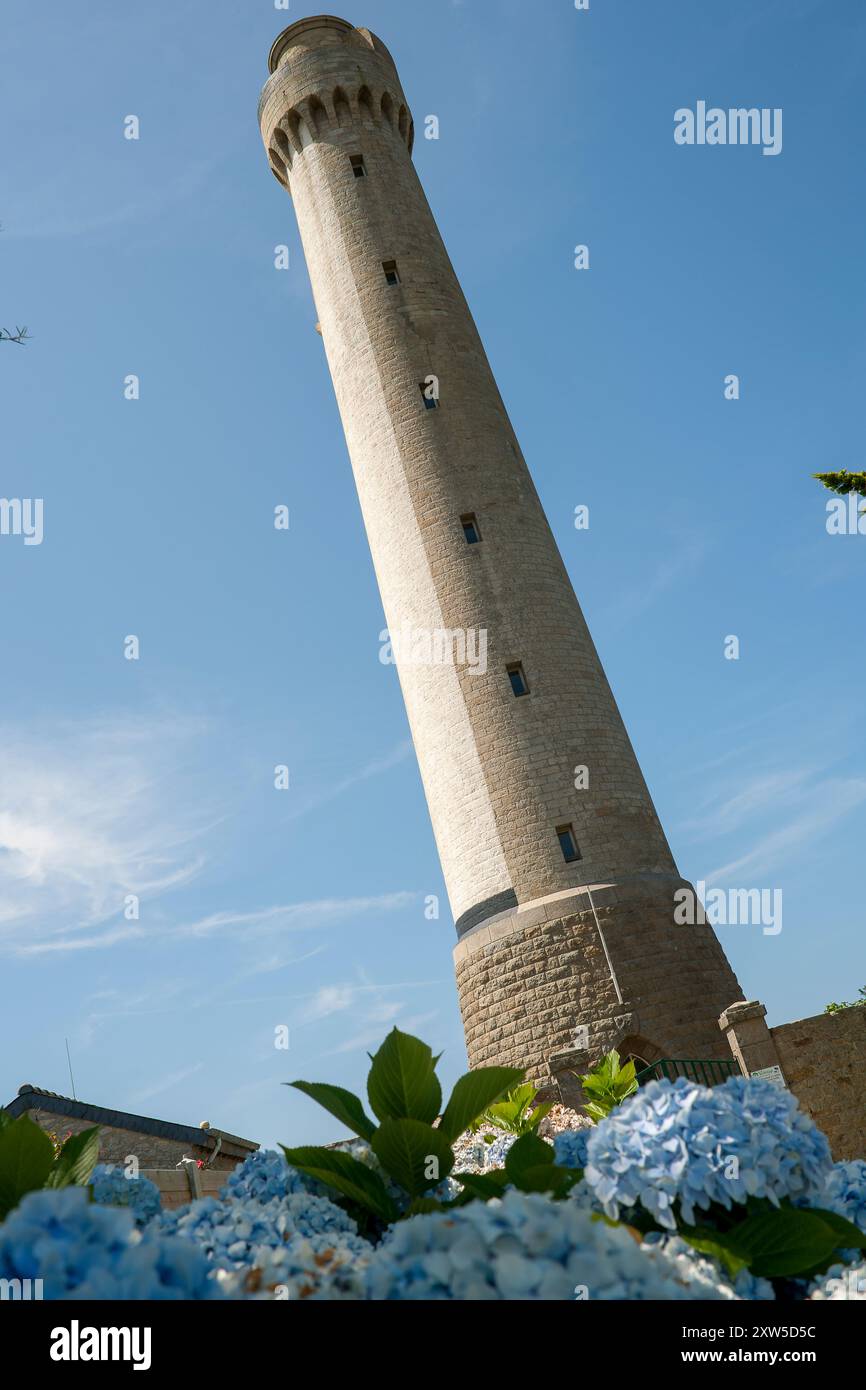 Phare Du Trezien on the Brittany Coast Stock Photo - Alamy