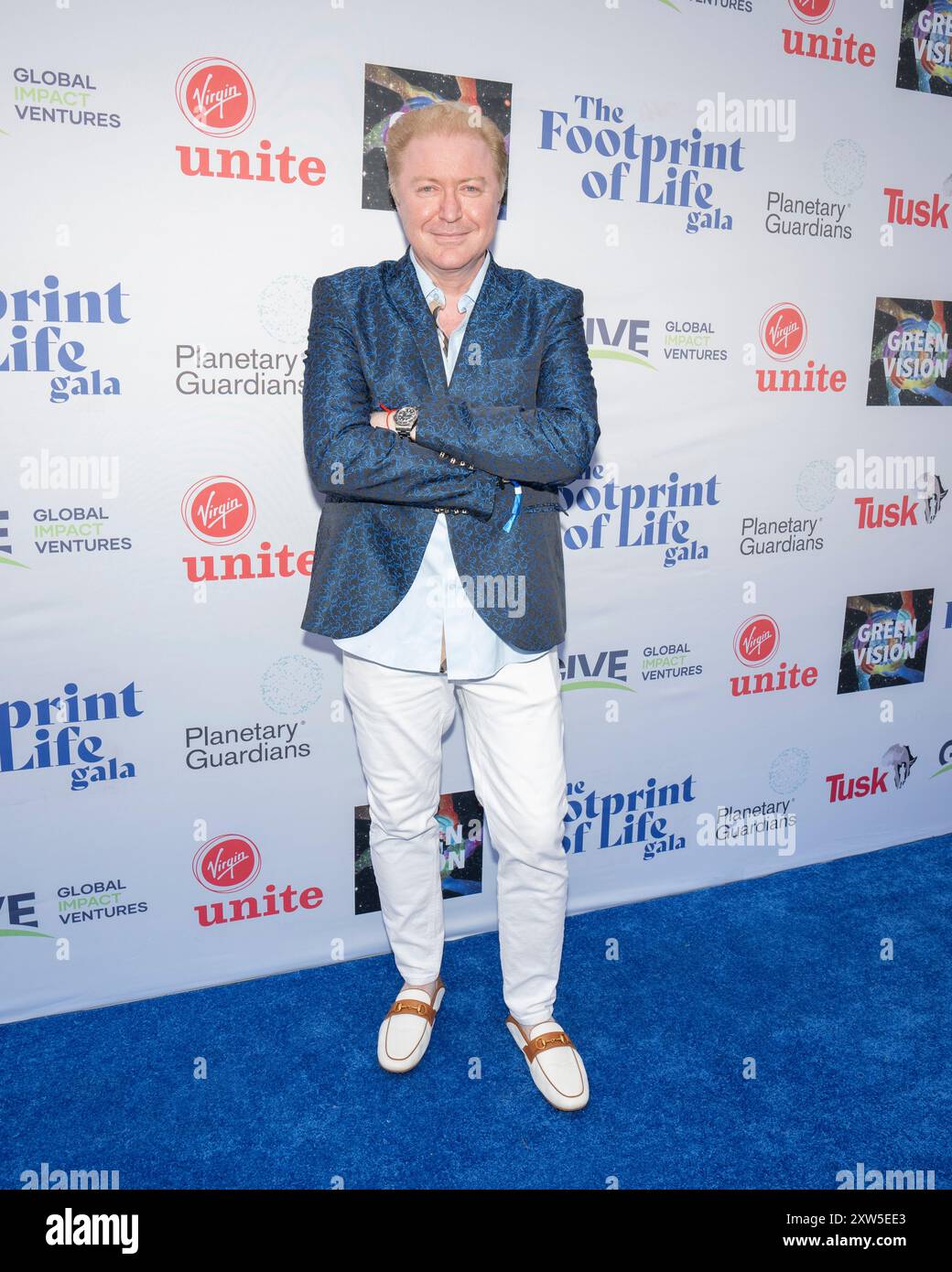 David Shusterman attends The Footprint of Life Gala 2024 at a private ...