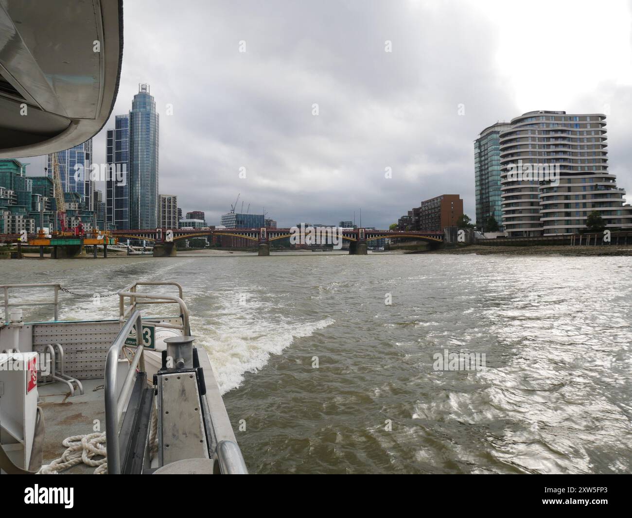 River Thames from the river, London, England Stock Photo - Alamy