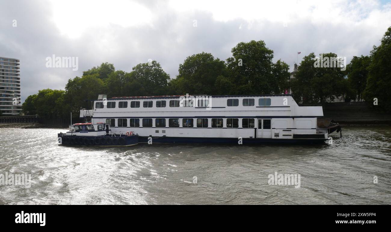 River Thames from the river, London, England Stock Photo - Alamy