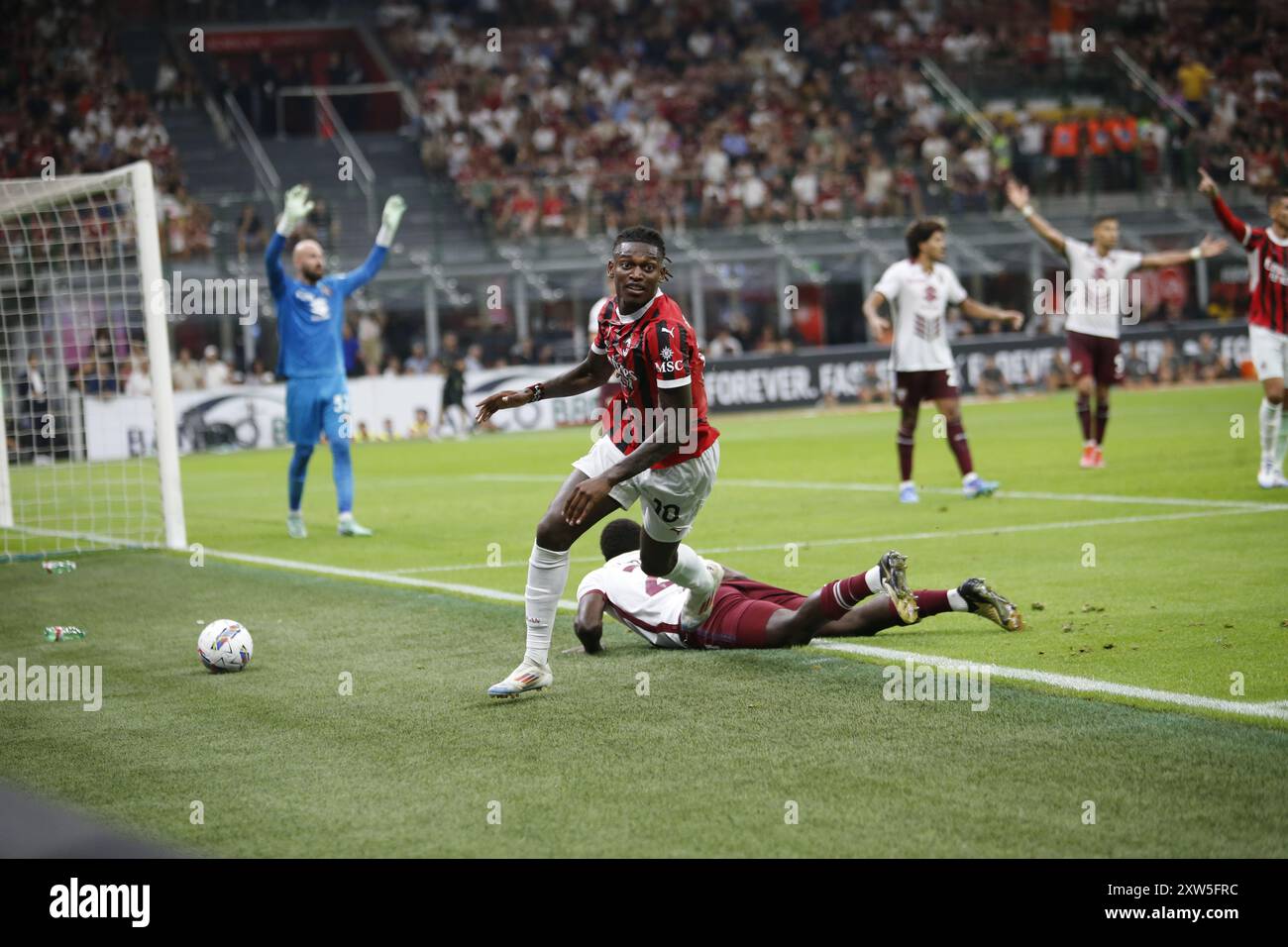 Rafel Leao of AC Milan during the Italian Serie A, 2024 -2025, football ...