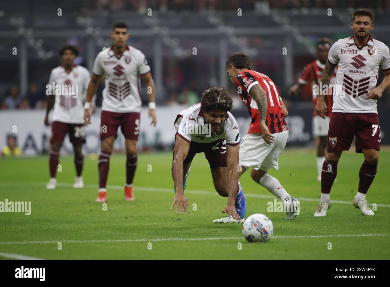 Saul Coco of Torino FC during the Italian Serie A, 2024 -2025, football ...