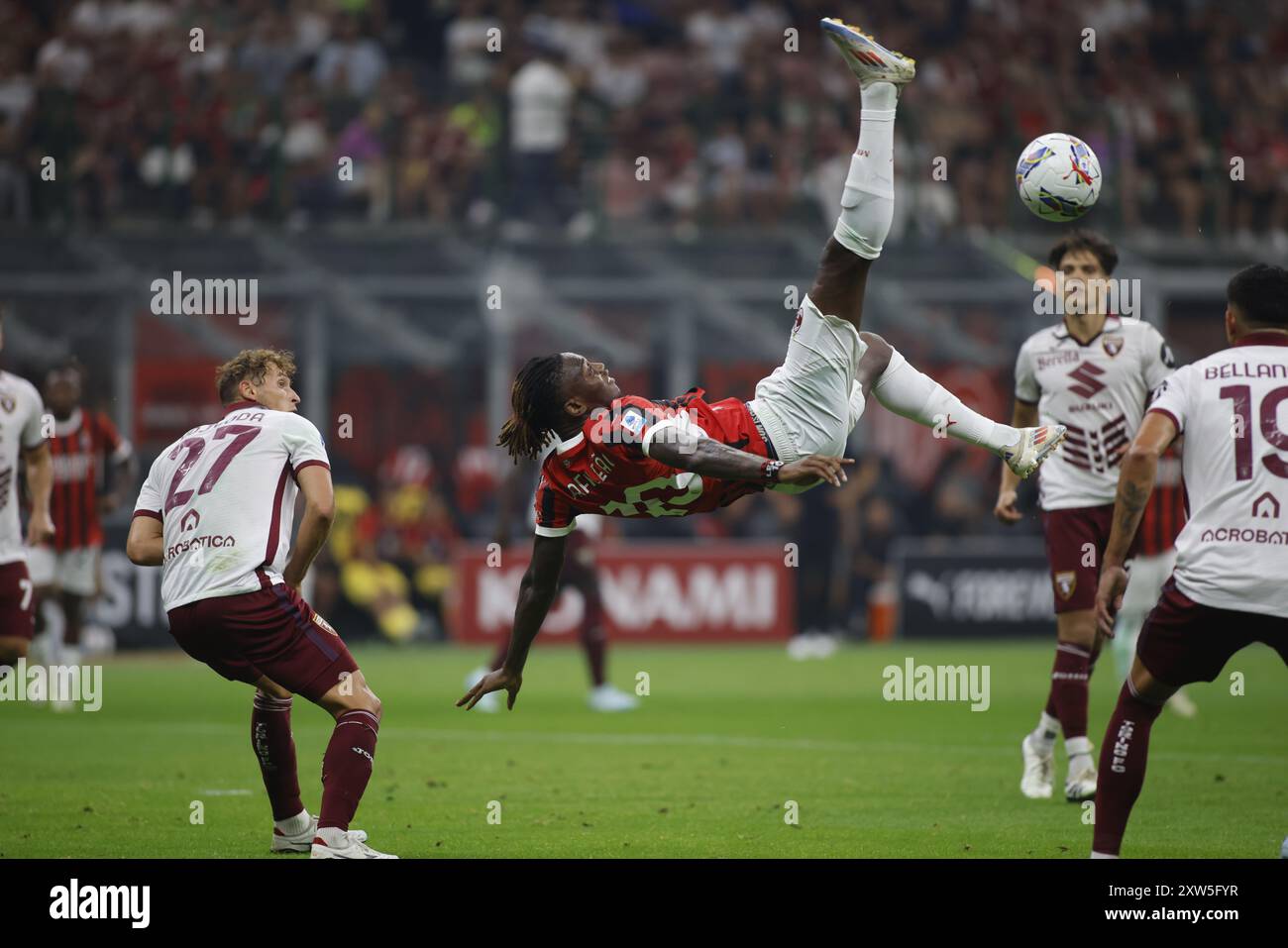 Rafel Leao of AC Milan during the Italian Serie A, 2024 -2025, football ...