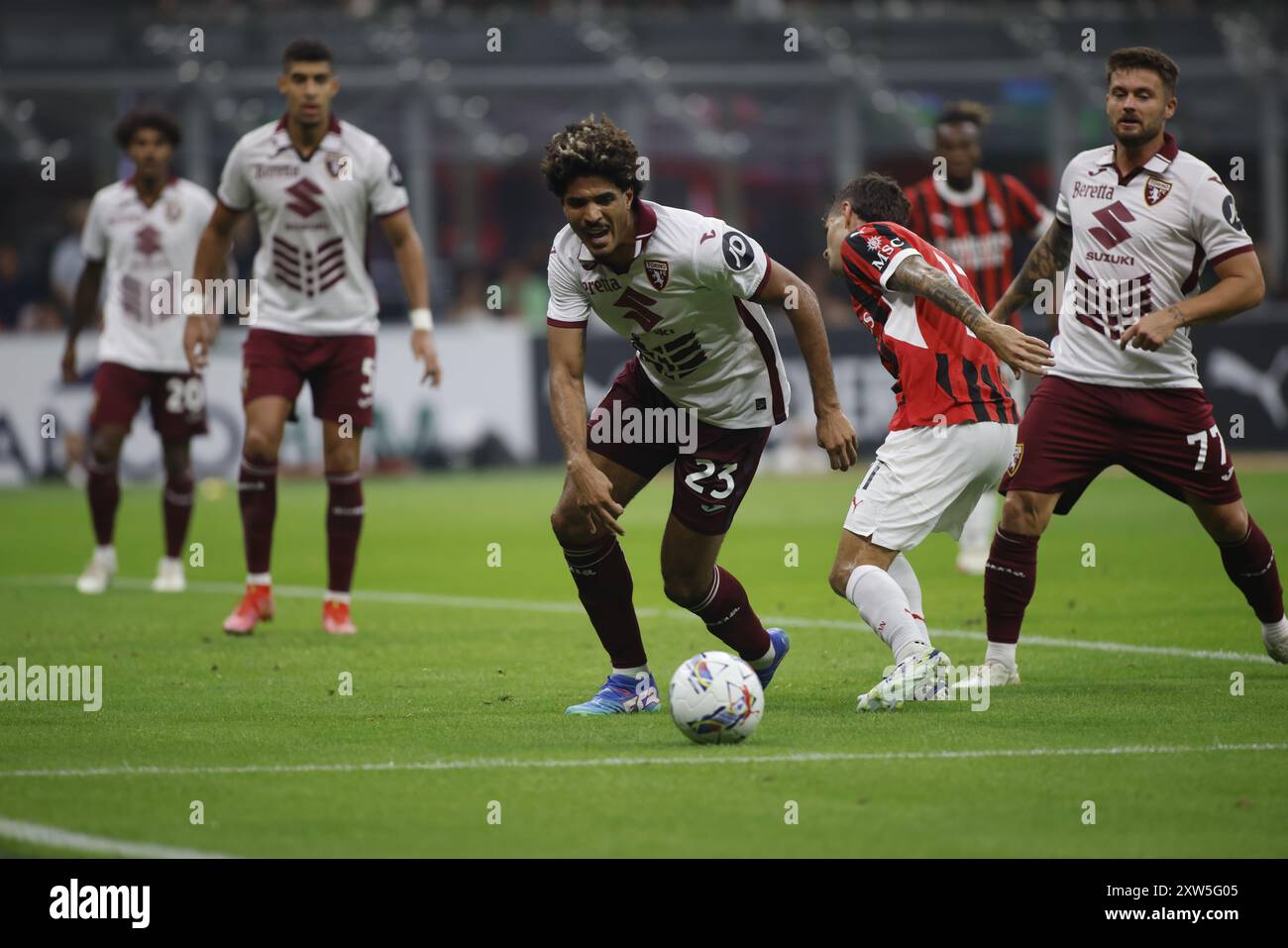 Saul Coco of Torino FC during the Italian Serie A, 2024 -2025, football ...