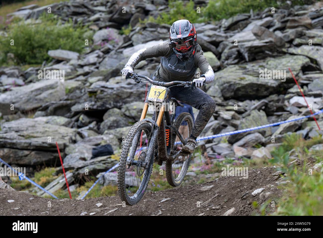 Les Menuires, France. 17th July, 2024. GUILLAMON FABREGAT Juan during ...
