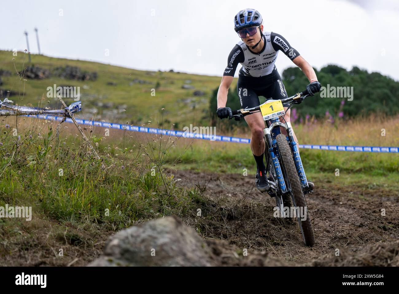 Les Menuires, France. 17th July, 2024. MAXWELL Samara during the 2024 ...