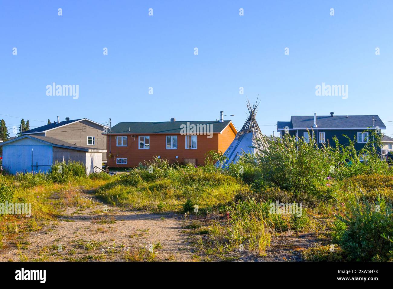 Indigenous canada daily life hi-res stock photography and images - Alamy