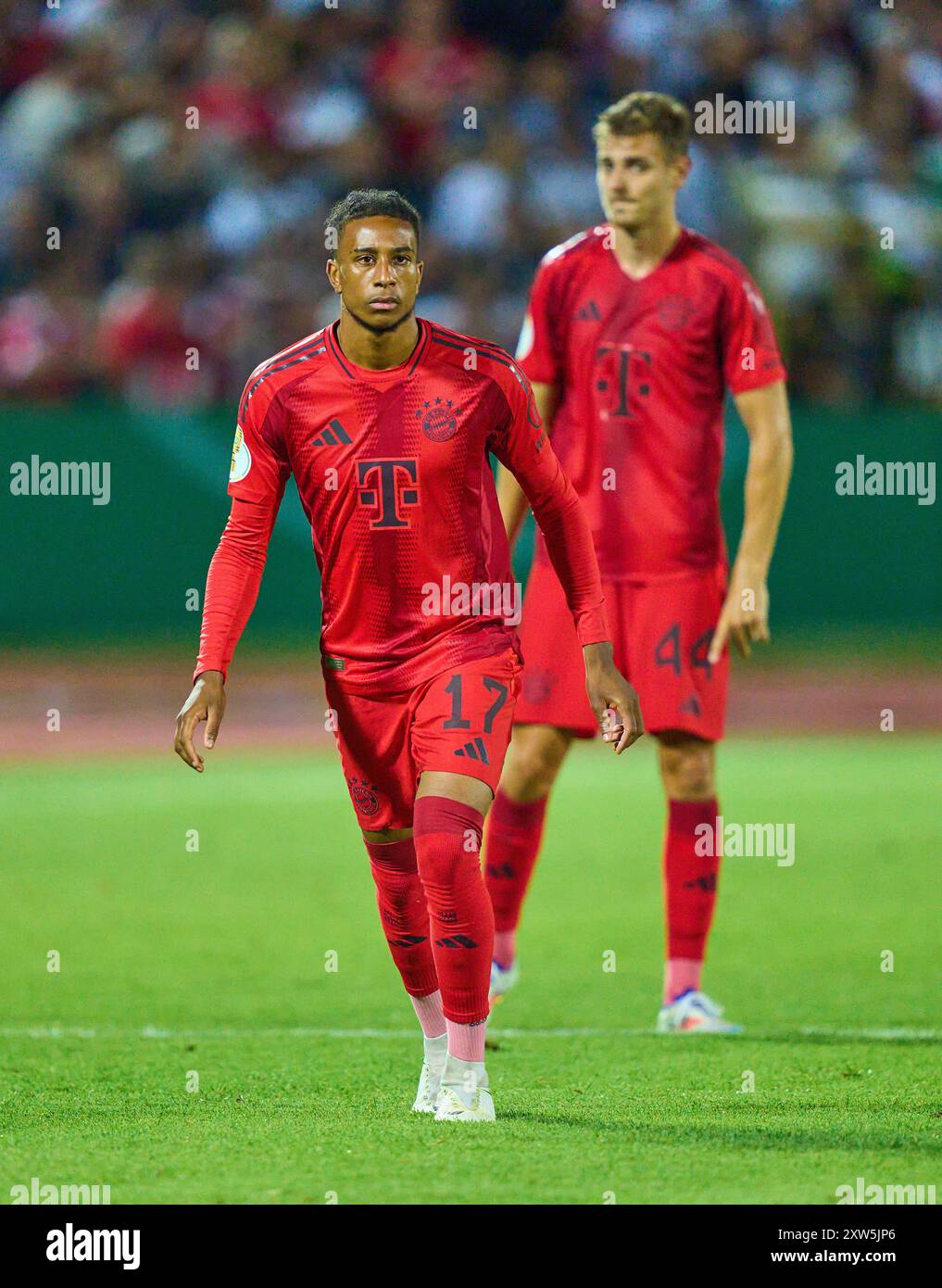 Michael Olise (FCB 17) in the match SSV ULM - FC BAYERN MUENCHEN 0-4 ...