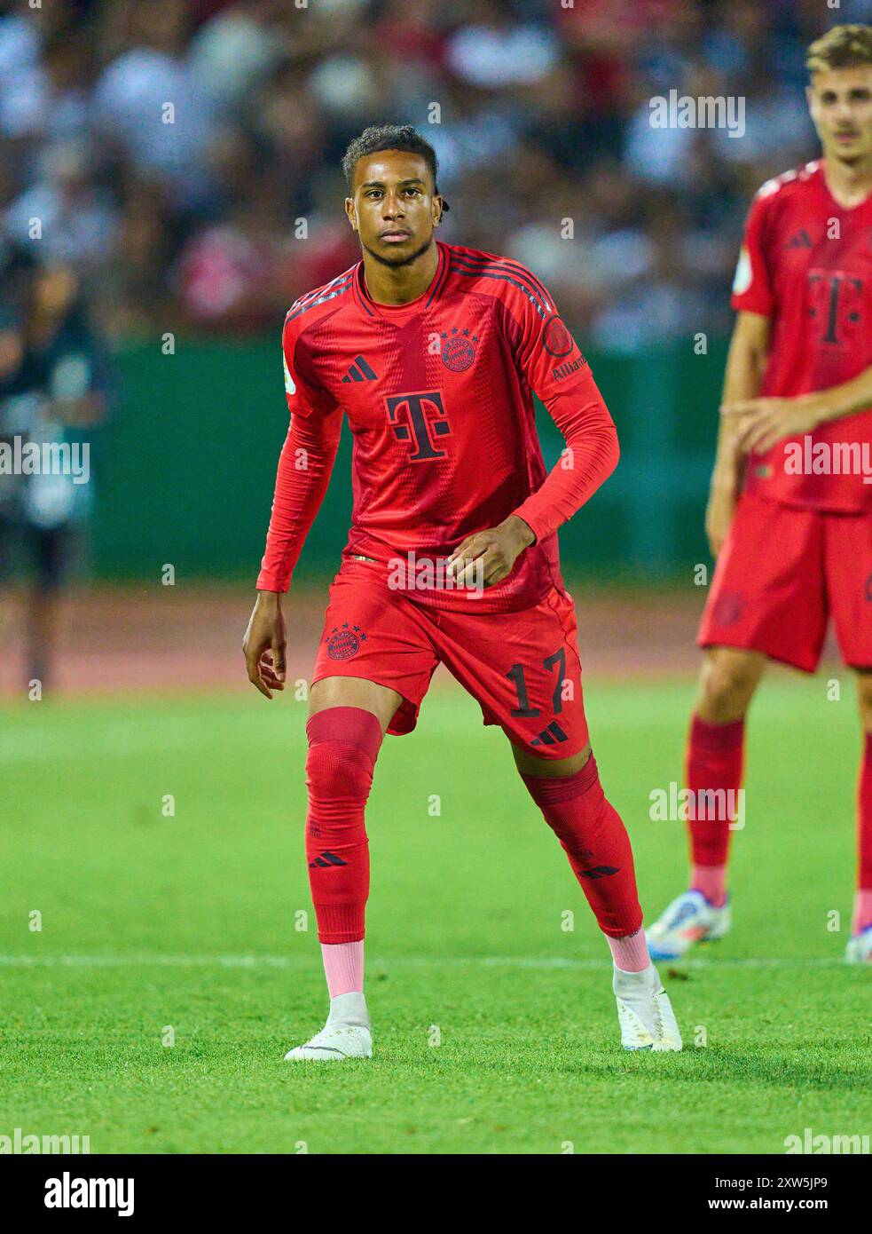 Michael Olise (FCB 17) in the match SSV ULM - FC BAYERN MUENCHEN 0-4 ...