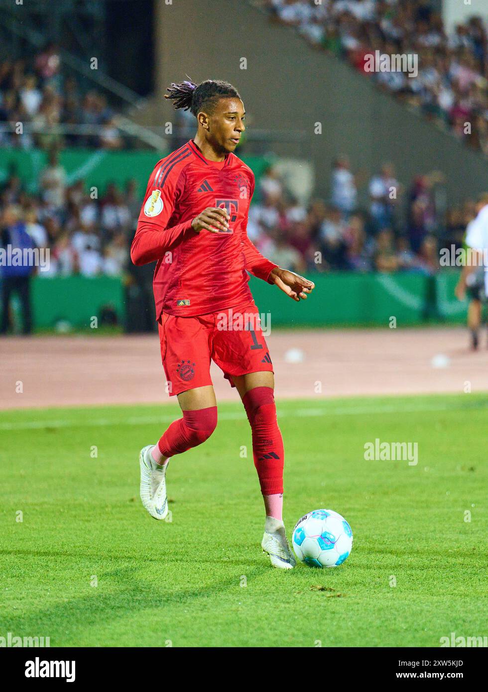 Michael Olise (FCB 17) in the match SSV ULM - FC BAYERN MUENCHEN 0-4 ...