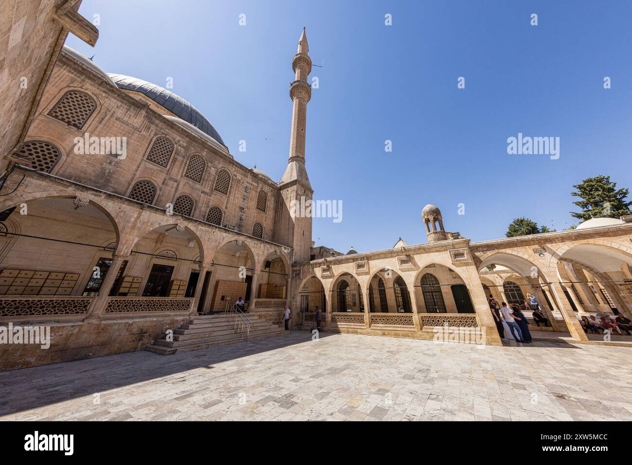 Sanliurfa, Turkey August 4, 2024; Sanliurfa Halilurrahman Mosque ...