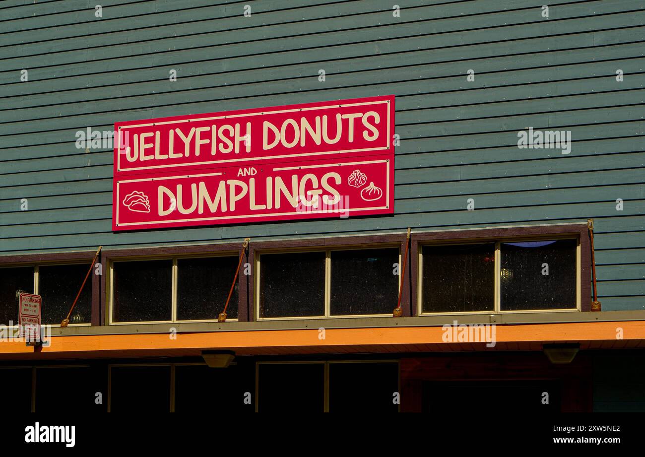 Jellyfish and Donuts in Juneau Alaska Stock Photo - Alamy