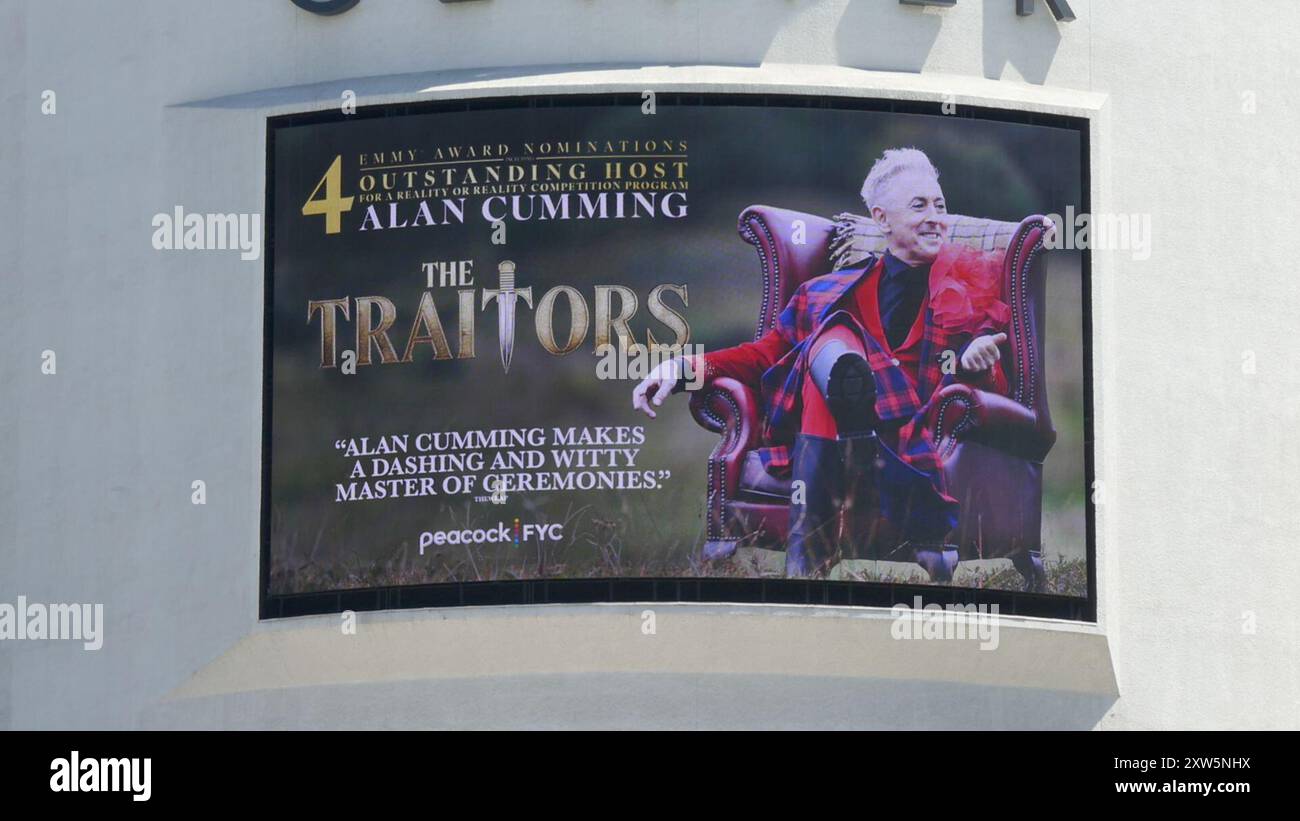 Los Angeles, California, USA 13th August 2024 The Traitors Billboard at ...