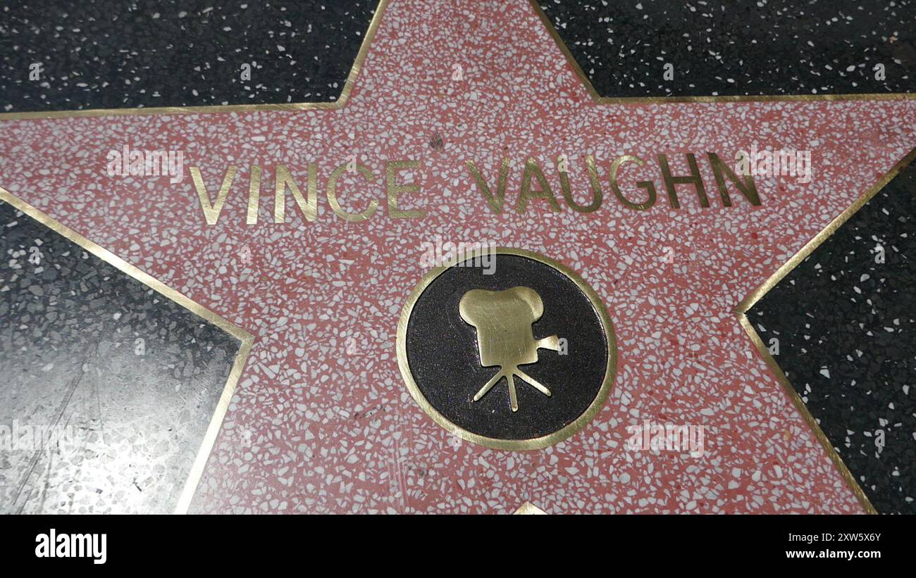 Los Angeles, California, USA 14th August 2024 Actor Vince Vaughn ...