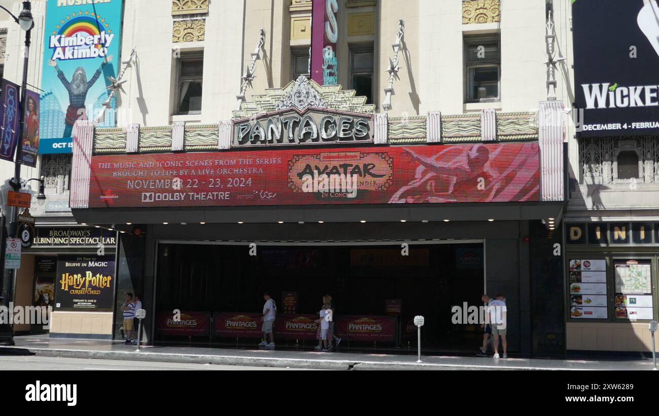 Los Angeles, California, USA 14th August 2024 Avatar Marquee at ...
