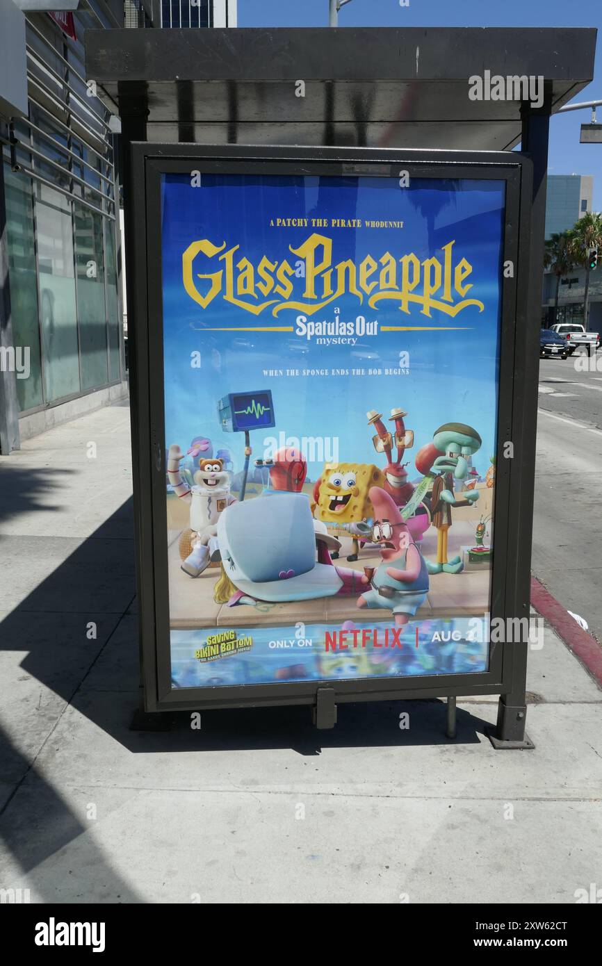 Los Angeles, California, USA 14th August 2024 SpongeBob Squarepants The ...