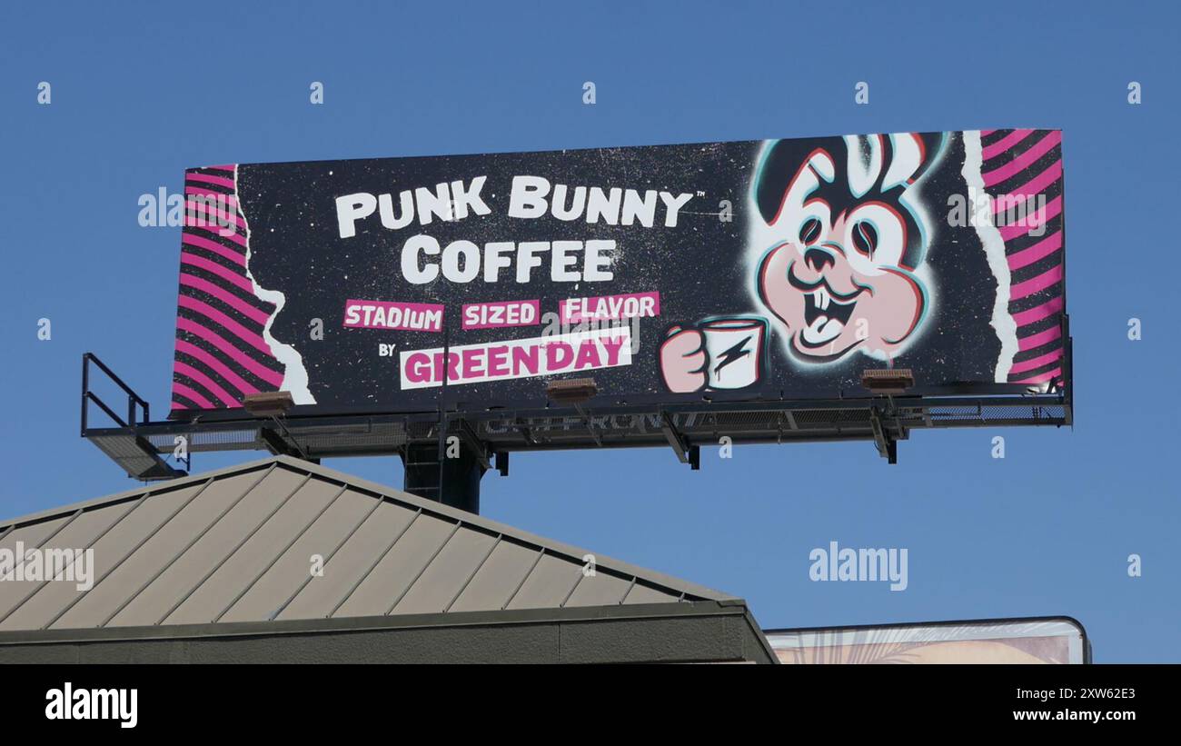 Los Angeles, California, USA 14th August 2024 Green Day Punk Bunny ...