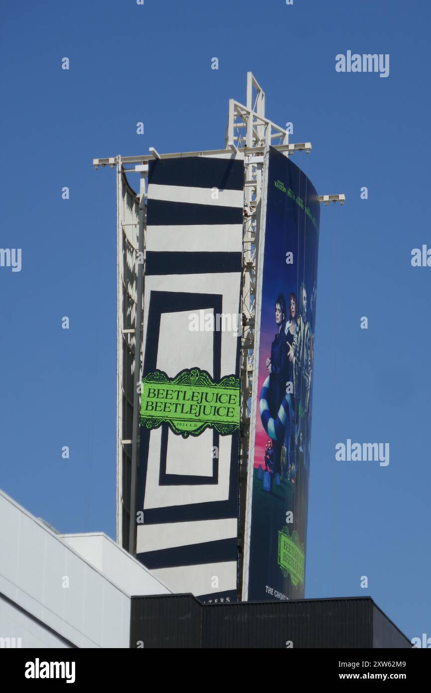 Los Angeles, California, USA 14th August 2024 Tim Burton Beetlejuice ...