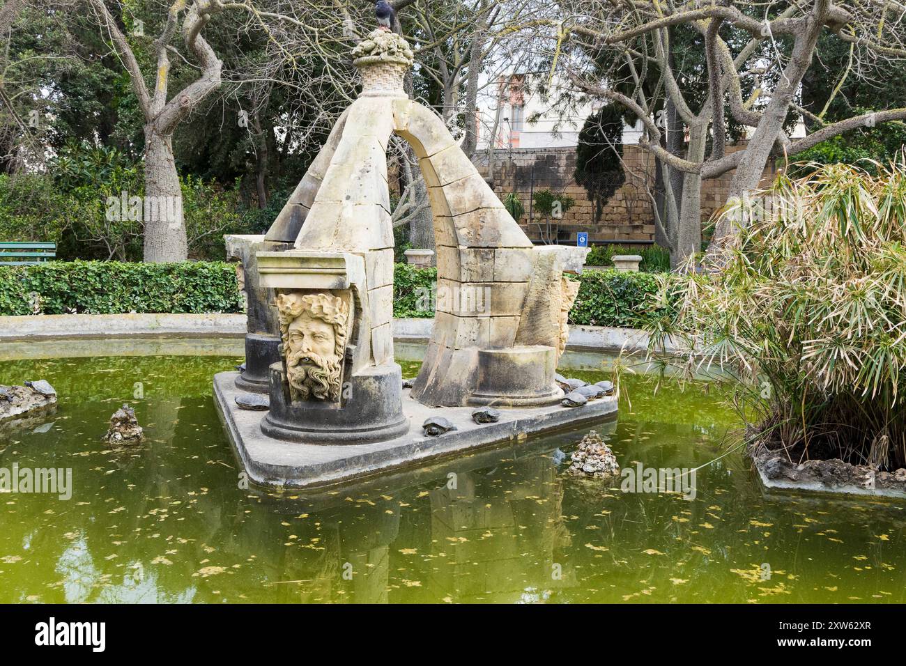 Malta, Attard. San Anton Palace and gardens Stock Photo - Alamy
