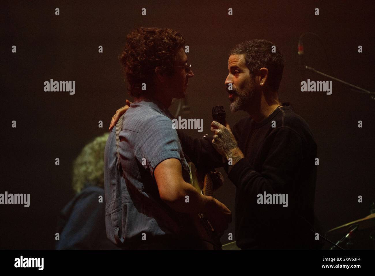 GREEN MAN FESTIVAL, BRECON, WALES, UK - AUGUST 17 2024: The singer songwriter Devendra Banhart ...