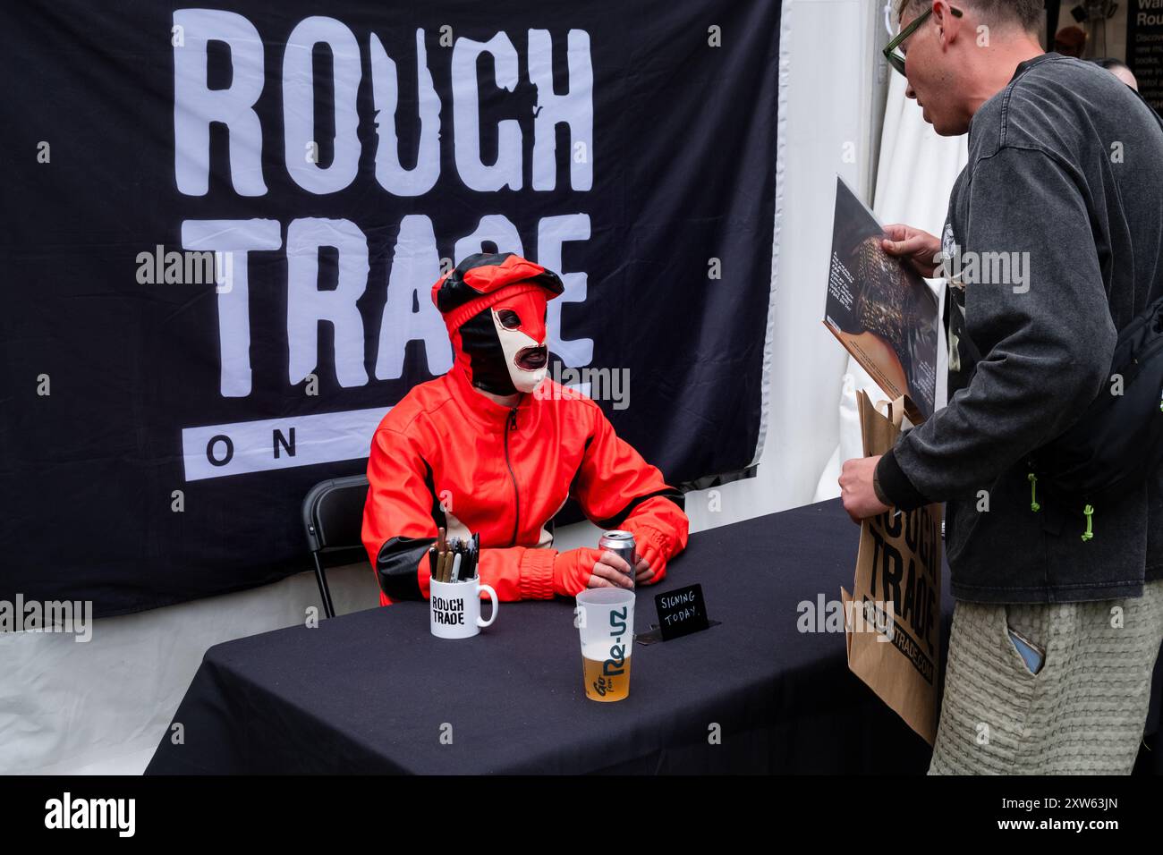 GREEN MAN FESTIVAL, BRECON, WALES, UK - AUGUST 17 2024: The musical ...
