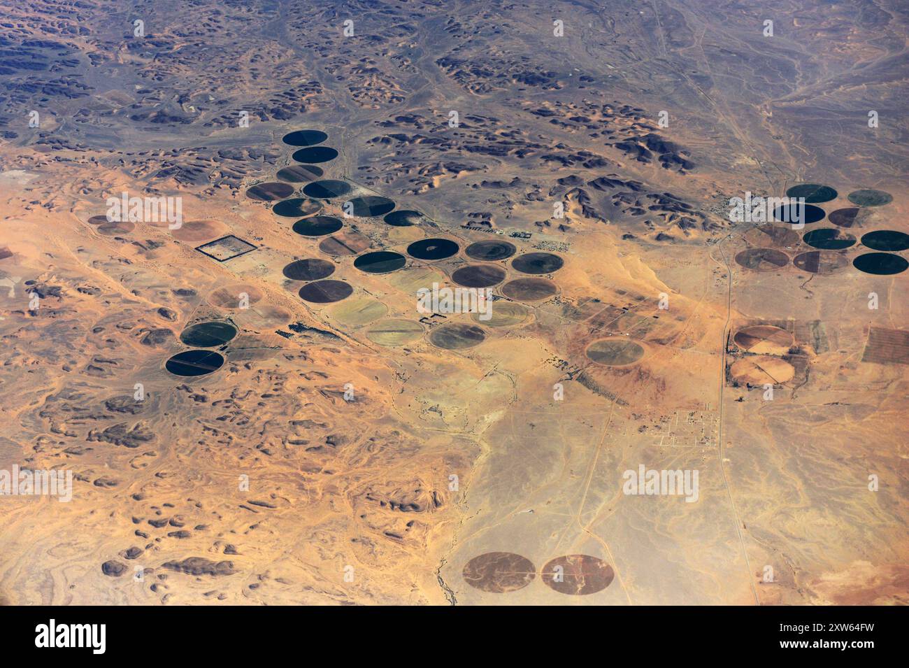 Aerial agriculture saudi arabia hi-res stock photography and images - Alamy