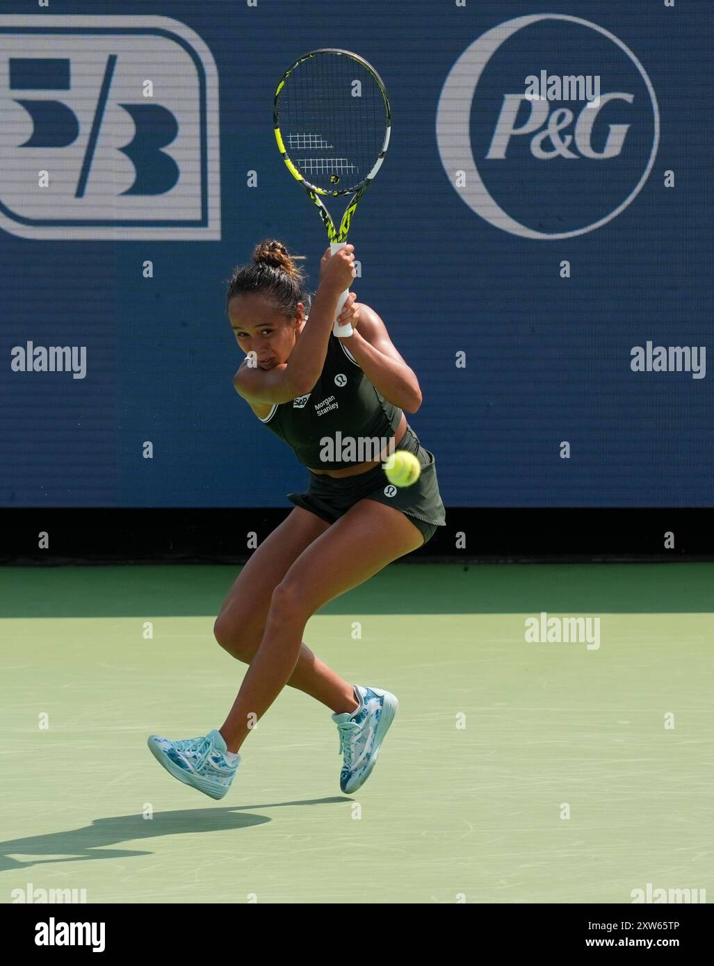 Leylah fernandez 2024 us open hi-res stock photography and images - Alamy