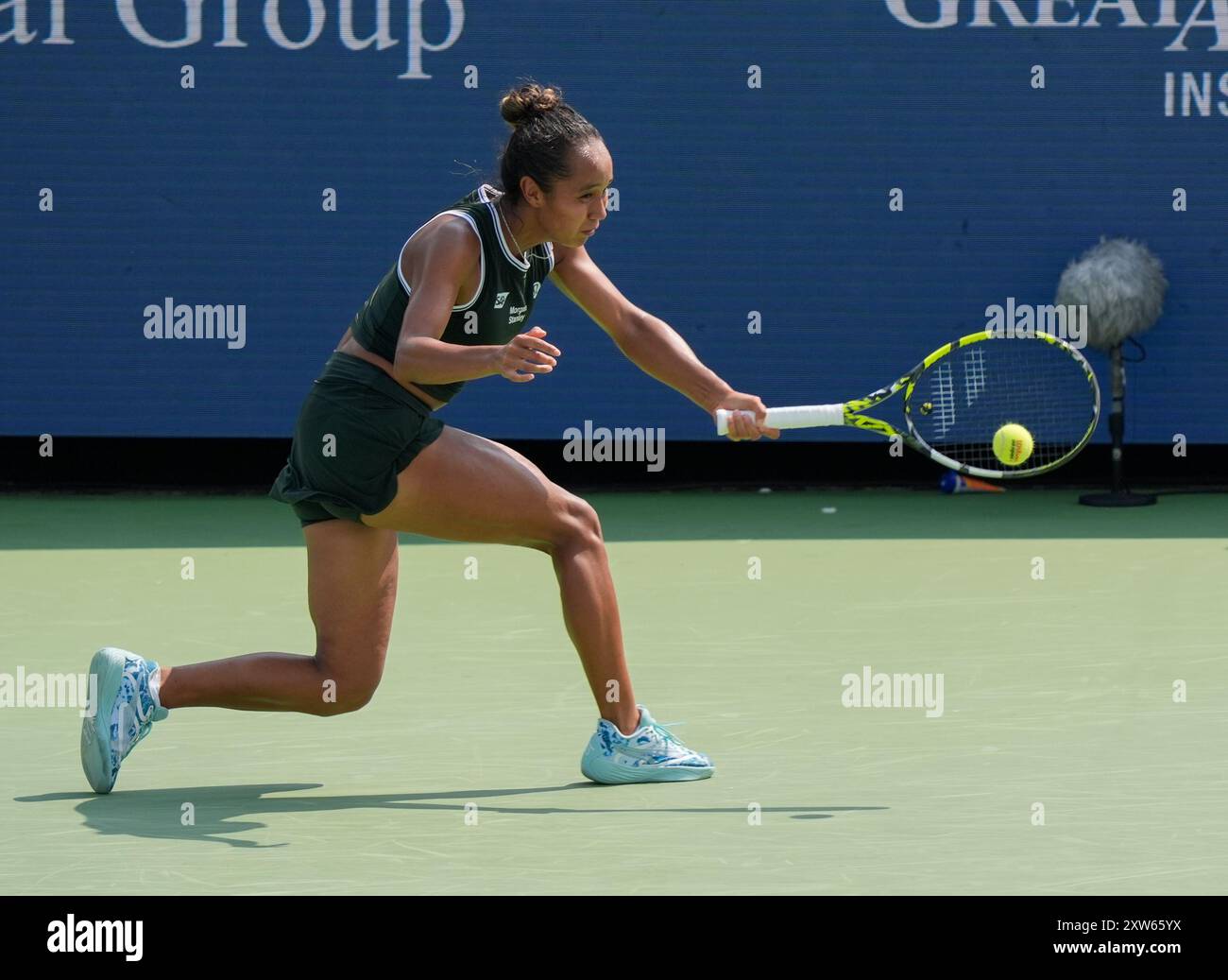 Leylah fernandez 2024 us open hi-res stock photography and images - Alamy