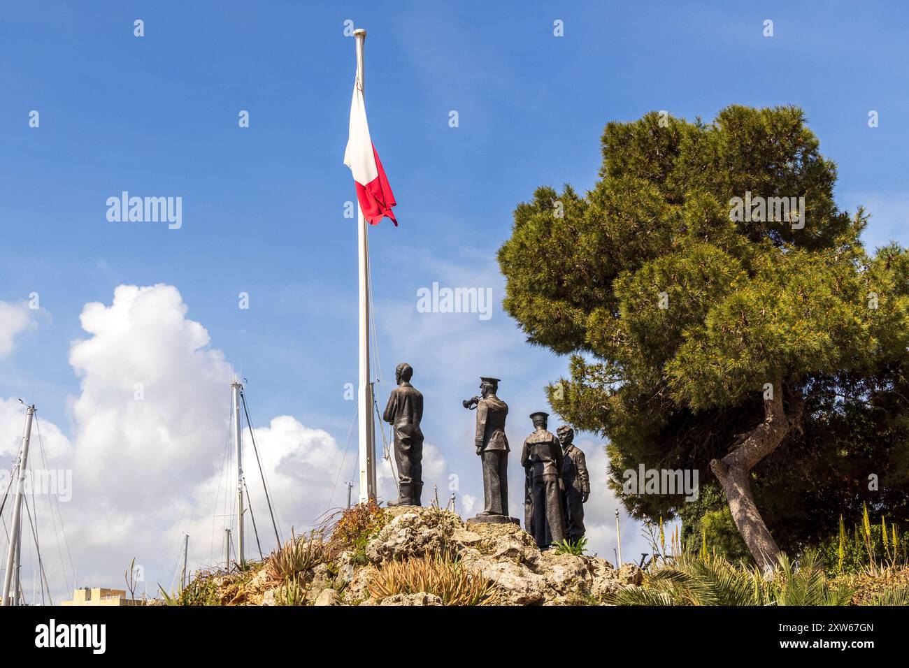 Freedom monument malta hi-res stock photography and images - Alamy