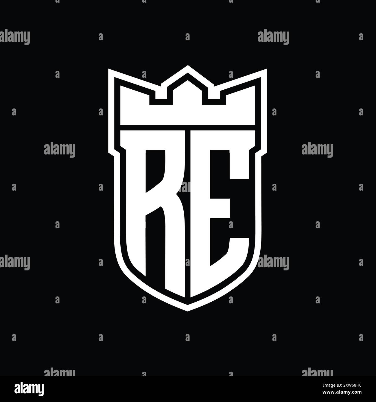 Crown font symbol hi-res stock photography and images - Alamy