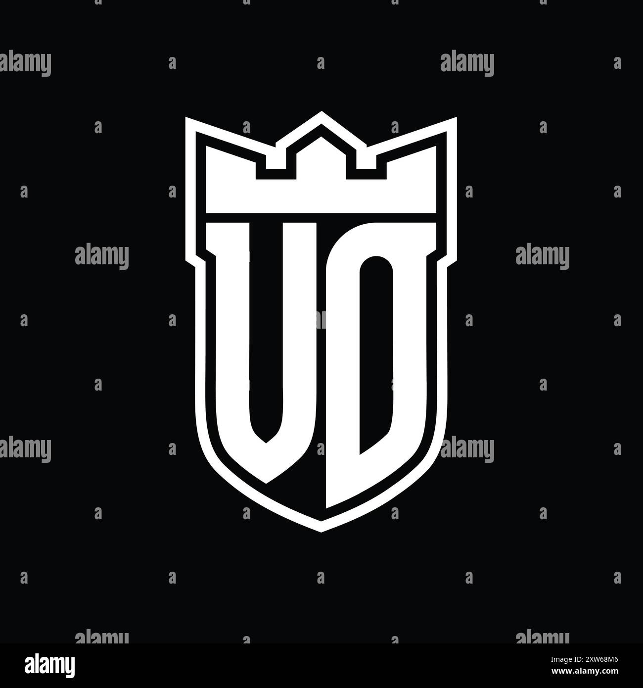 Vo logo design hi-res stock photography and images - Alamy