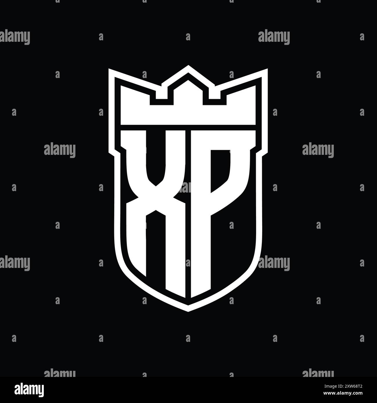 Xp logo design hi-res stock photography and images - Alamy