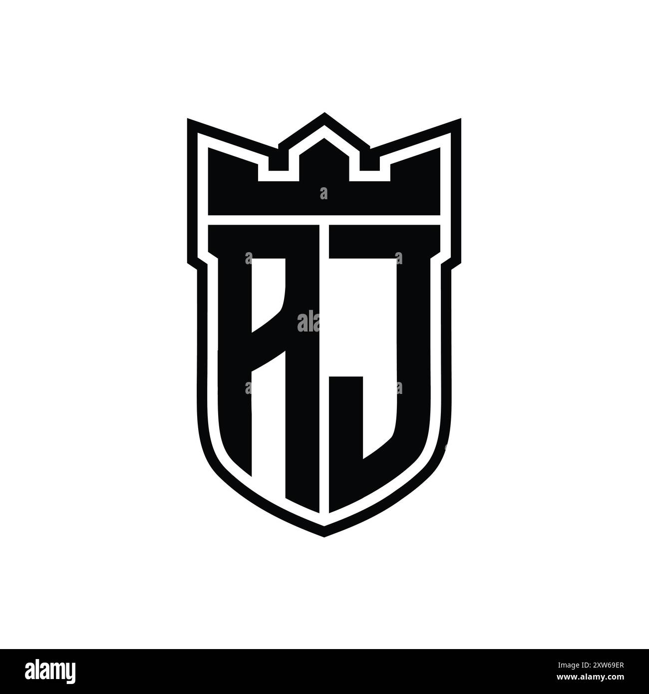 Aj vector design hi-res stock photography and images - Alamy