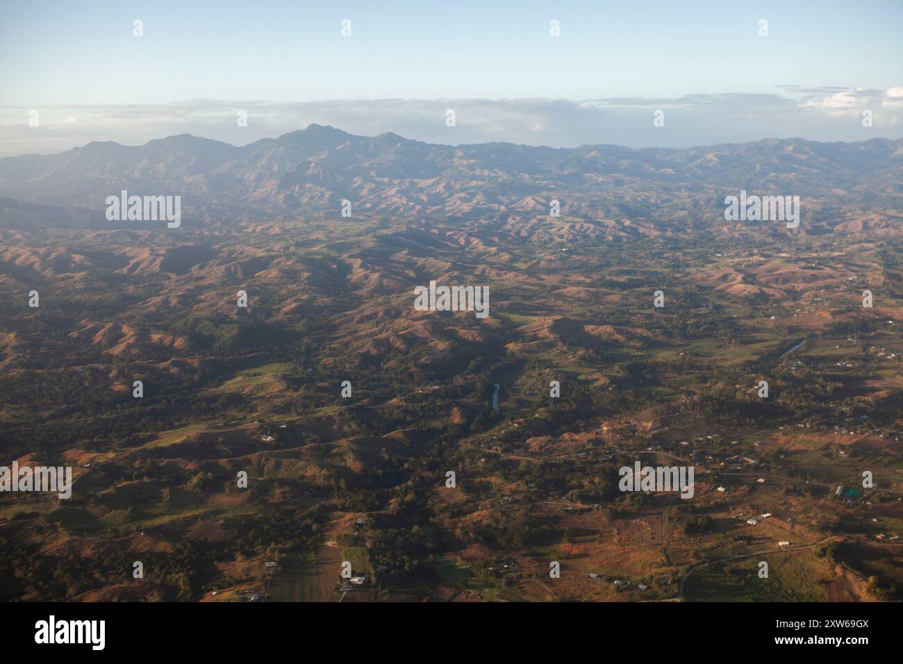 Beautiful aerial over tropical island hi-res stock photography and ...