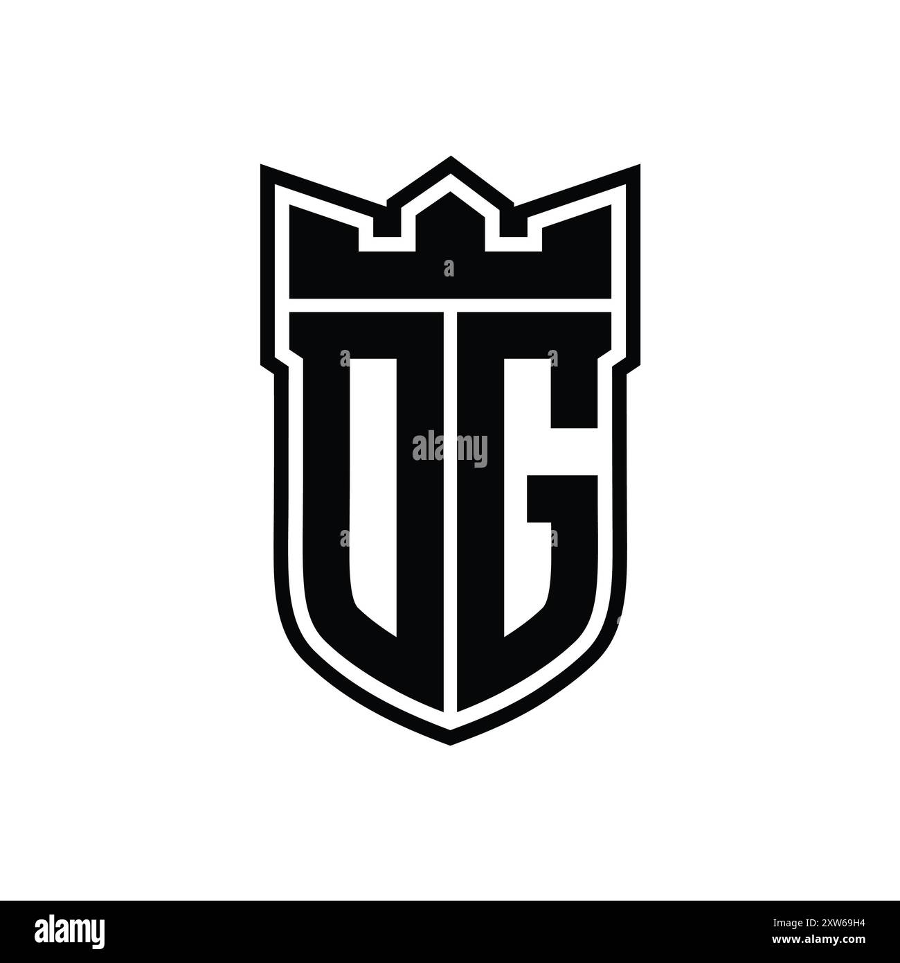 Dg letter design hi-res stock photography and images - Alamy