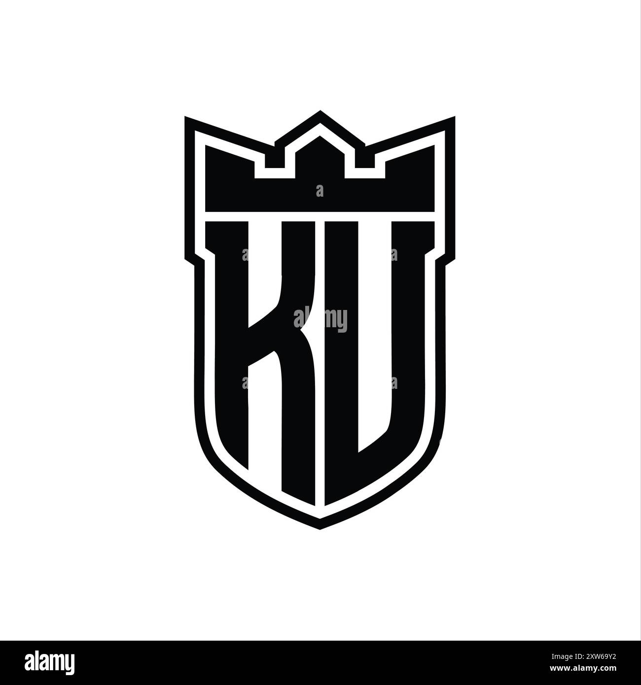 Geometric logo shape hi-res stock photography and images - Alamy