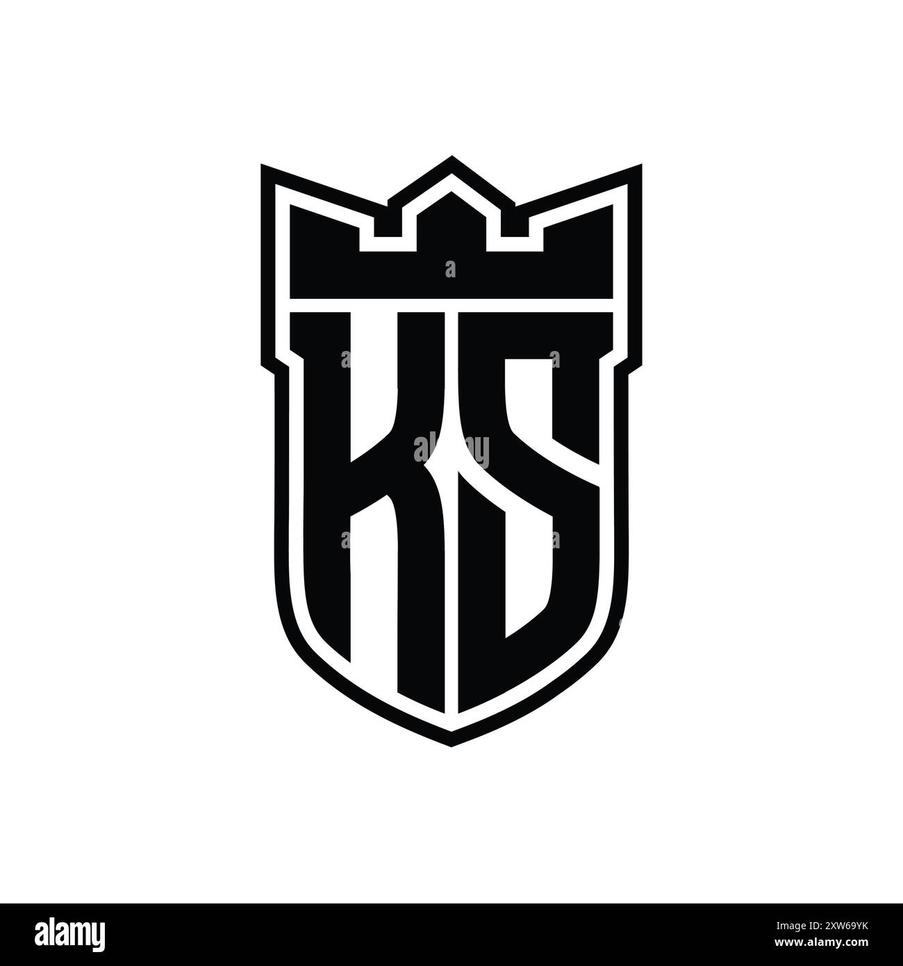 Letter ks logo hi-res stock photography and images - Alamy