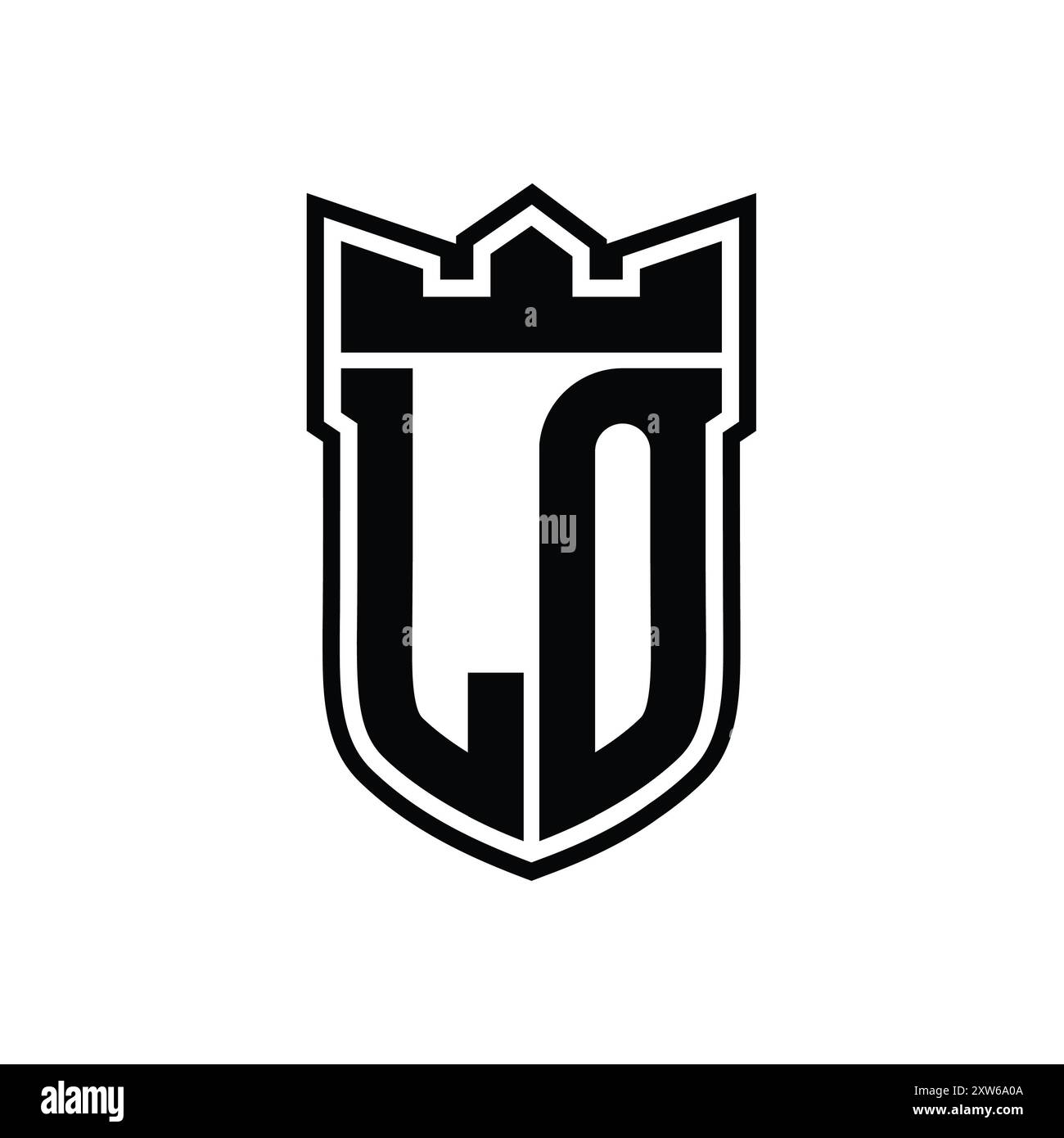 Lo logo design Cut Out Stock Images & Pictures - Alamy