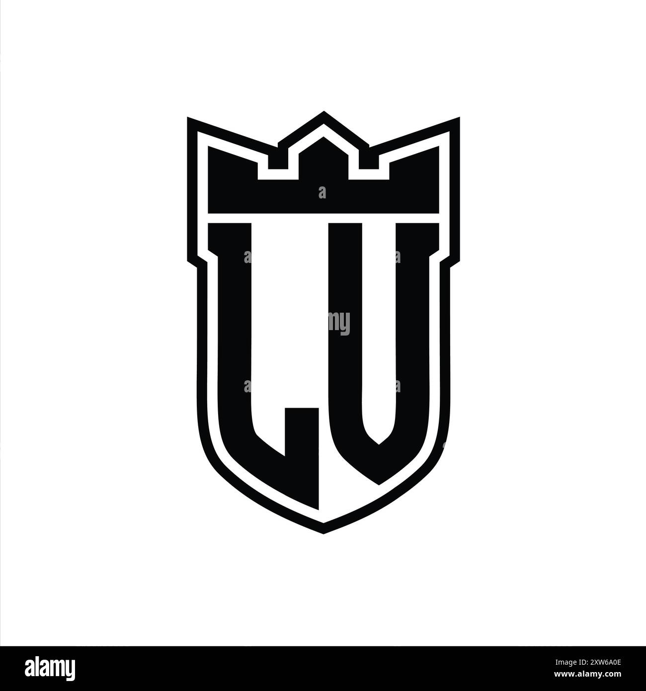 Initial lv logo hi-res stock photography and images - Alamy