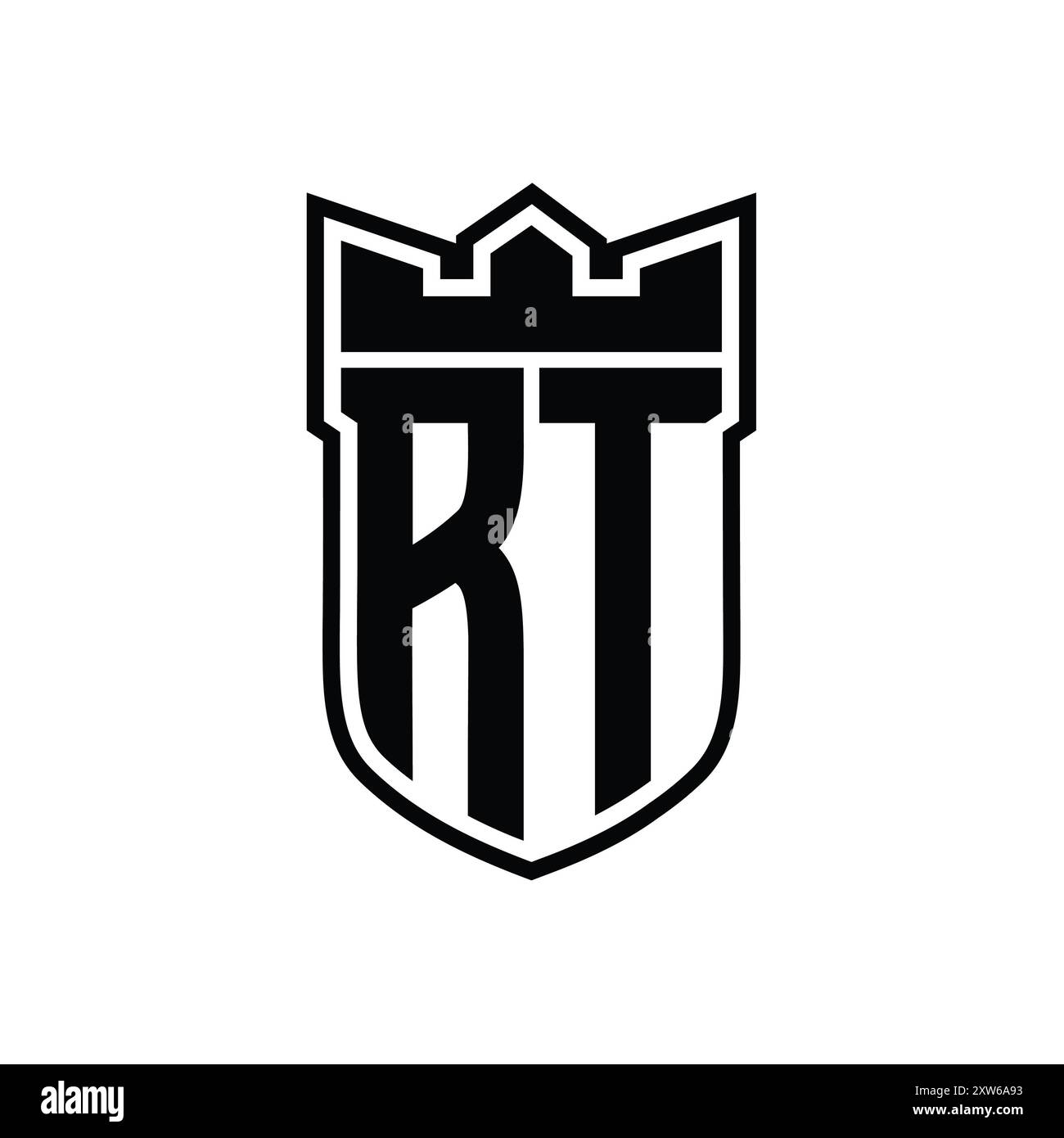 Rt letter logo hi-res stock photography and images - Alamy