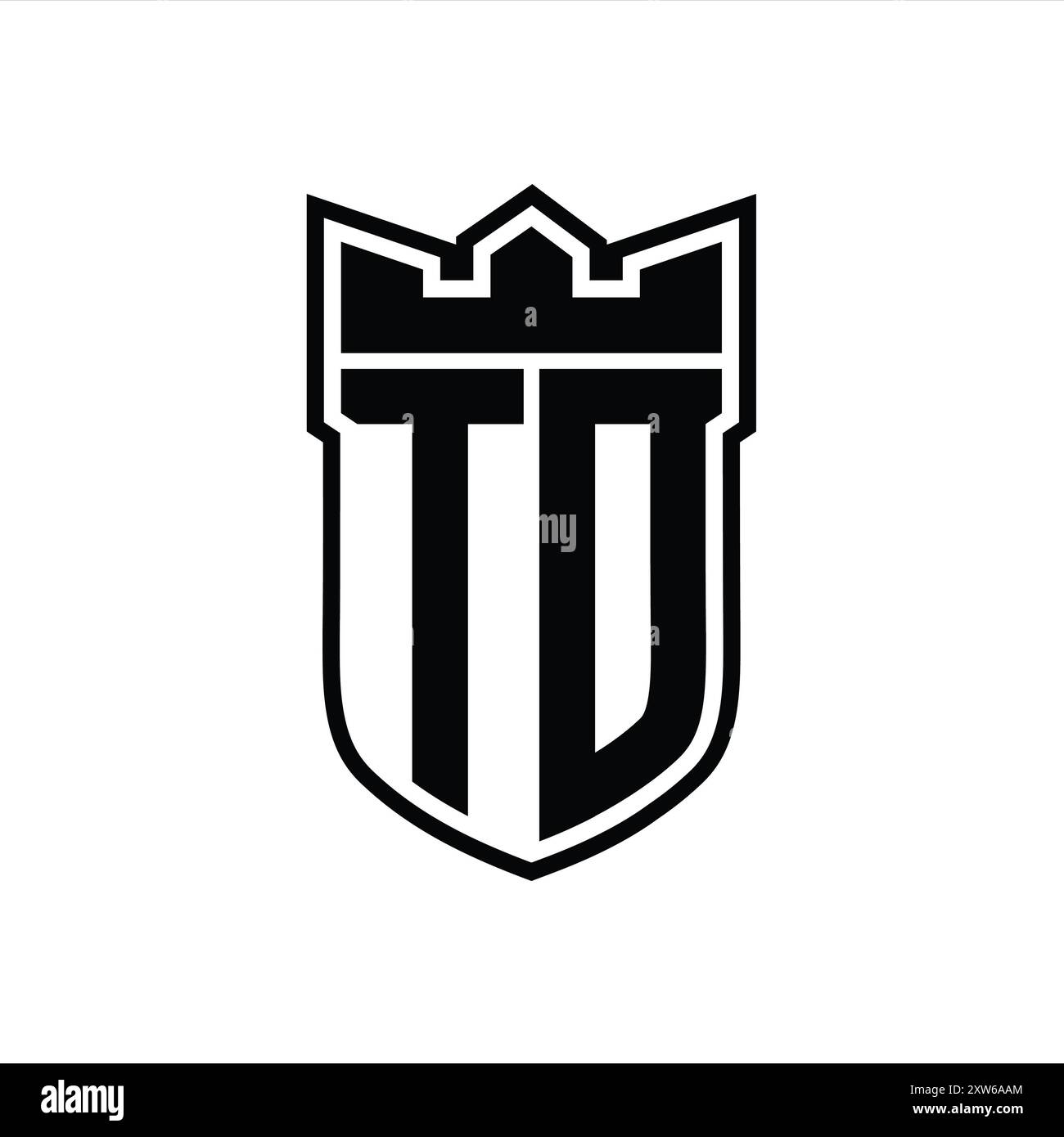 Td logo design hi-res stock photography and images - Alamy