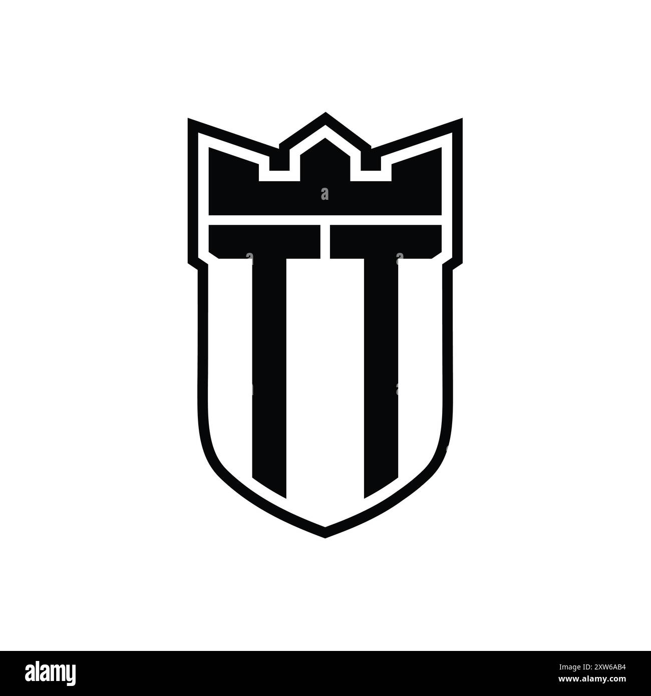 Tt letter logo hi-res stock photography and images - Alamy